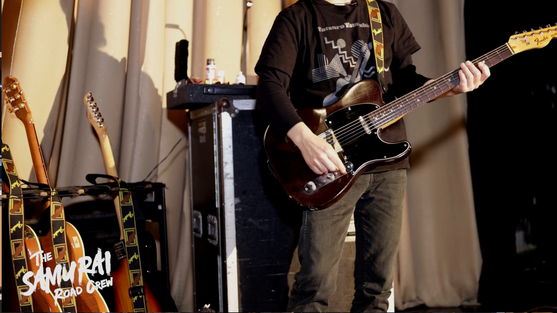 The SAMURAI Road Crew : 山下達郎（Tatsuro Yamashita）: Guitar Tech 篠原勝（Masaru ...